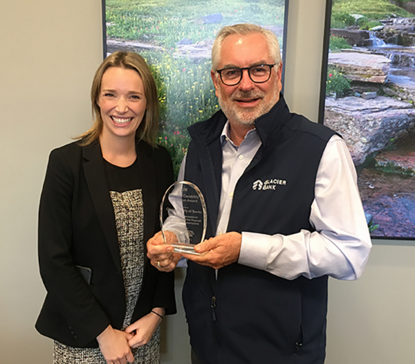 Glacier Bank Receives Financial Capability Innovation Award